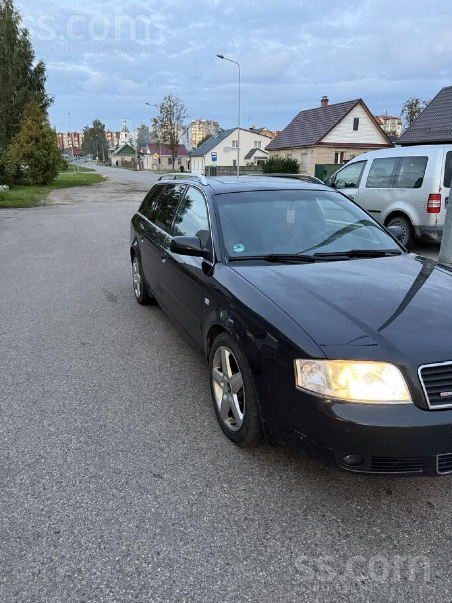 Melns Audi A6 2003 Daugavpils, ar dzinēja tilpumu 2.50 L un nobraukumu 334 tūkst. km par 1500 €, foto 4 vietnē AUTOMOTO.COM.LV