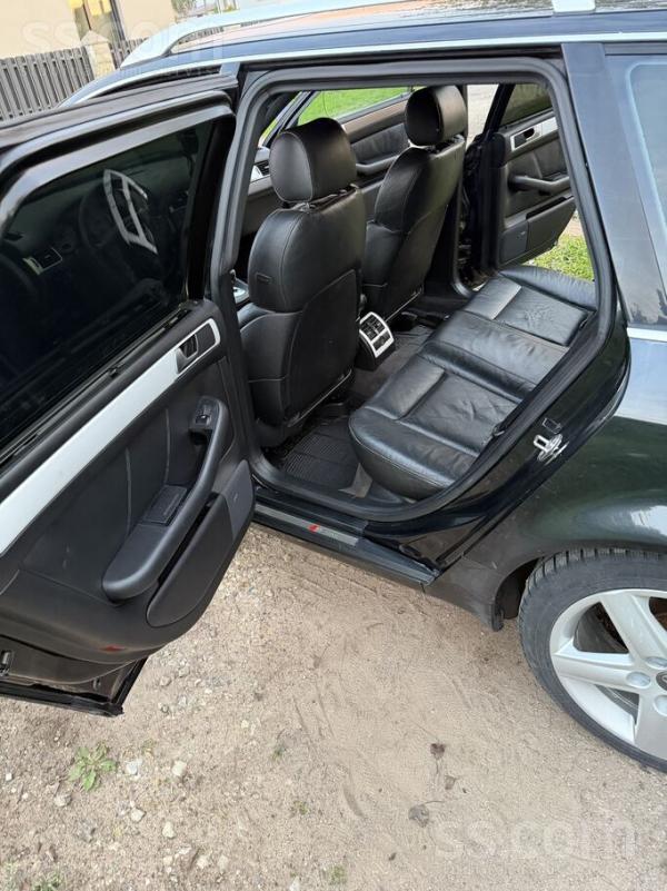 Black Audi A6 2003 in Daugavpils, with an engine capacity of 2.50 L and mileage of 334 thousand km for 1500 €, photo 11 on AUTOMOTO.COM.LV