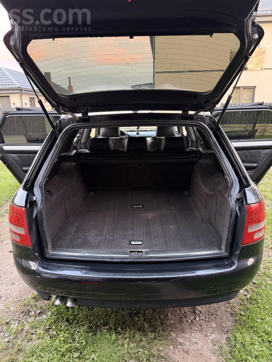 Melns Audi A6 2003 Daugavpils, ar dzinēja tilpumu 2.50 L un nobraukumu 334 tūkst. km par 1500 €, foto 13 vietnē AUTOMOTO.COM.LV