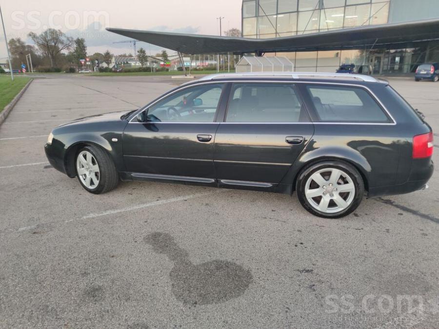 Melns Audi A6 2003 Rīga, ar dzinēja tilpumu 2.50 L un nobraukumu 365 tūkst. km par 2500 €, foto 3 vietnē AUTOMOTO.COM.LV