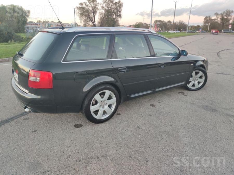 Melns Audi A6 2003 Rīga, ar dzinēja tilpumu 2.50 L un nobraukumu 365 tūkst. km par 2500 €, foto 5 vietnē AUTOMOTO.COM.LV