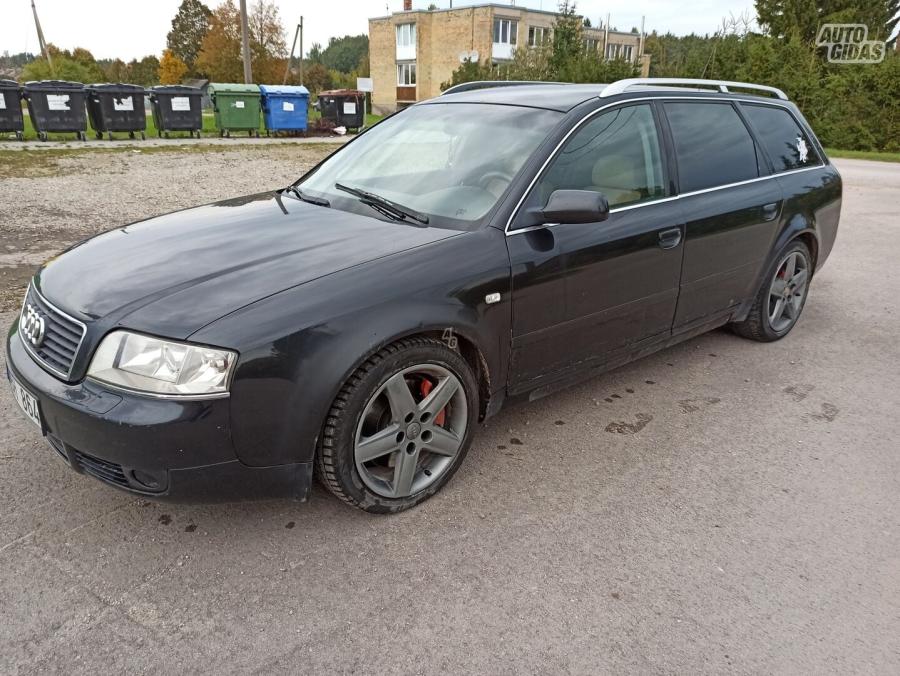Черный Ауди А6 2003 в Шяуляй, объемом двигателя 2.50 л и пробегом 430 тыс. км за 600 €, фото 10 на AUTOMOTO.COM.LV