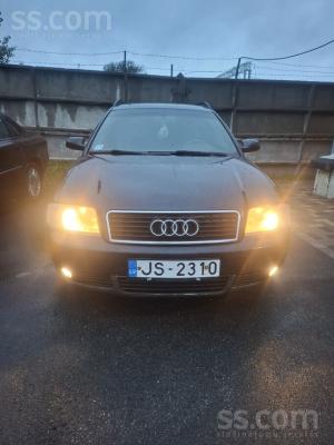 Melns Audi A6 2003 Rīga, ar dzinēja tilpumu 1.90 L un nobraukumu 387 tūkst. km par 2400 €, foto  vietnē AUTOMOTO.COM.LV