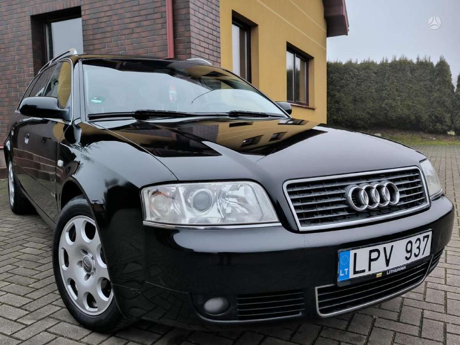 Black Audi A6 2004 in Trakai, with an engine capacity of 1.90 L and mileage of 400 thousand km for 2150 €, photo 1 on AUTOMOTO.COM.LV