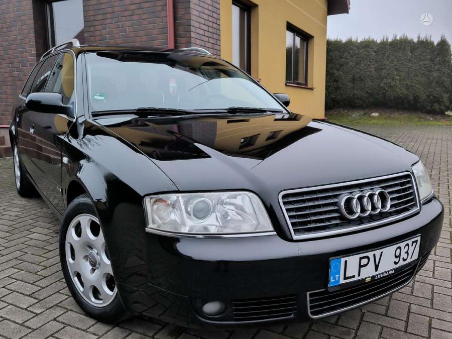 Black Audi A6 2004 in Trakai, with an engine capacity of 1.90 L and mileage of 400 thousand km for 2150 €, photo 3 on AUTOMOTO.COM.LV
