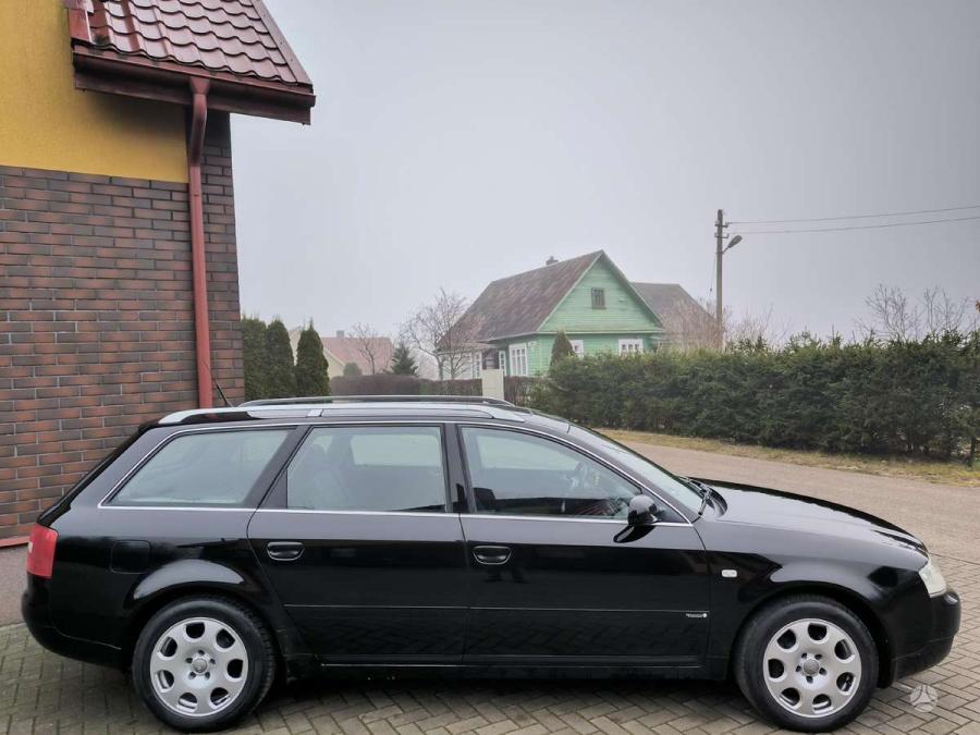 Black Audi A6 2004 in Trakai, with an engine capacity of 1.90 L and mileage of 400 thousand km for 2150 €, photo 5 on AUTOMOTO.COM.LV
