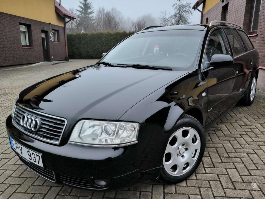 Black Audi A6 2004 in Trakai, with an engine capacity of 1.90 L and mileage of 400 thousand km for 2150 €, photo 11 on AUTOMOTO.COM.LV