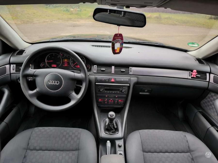 Black Audi A6 2004 in Trakai, with an engine capacity of 1.90 L and mileage of 400 thousand km for 2150 €, photo 12 on AUTOMOTO.COM.LV