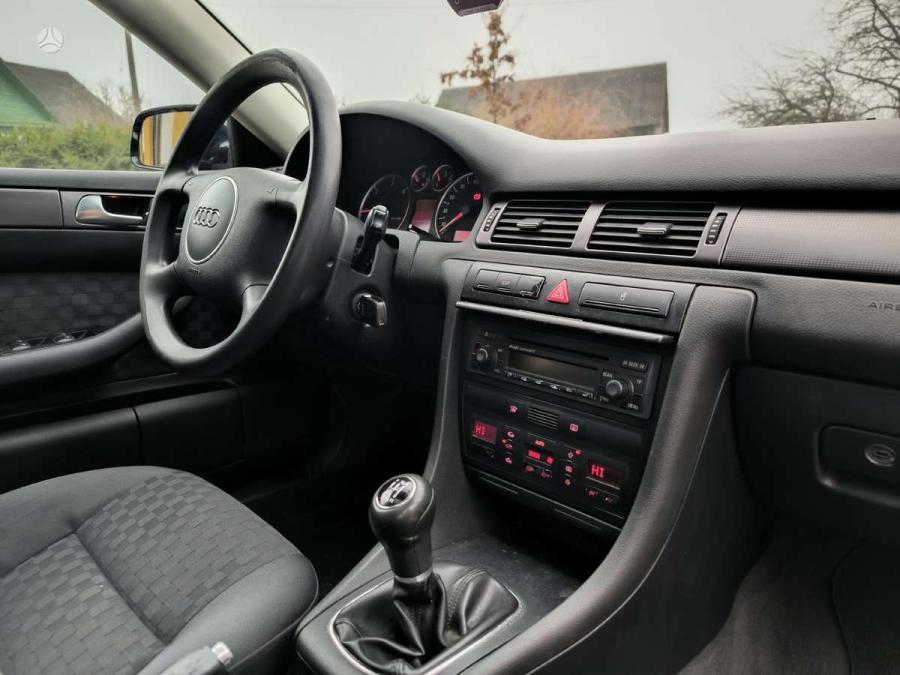 Black Audi A6 2004 in Trakai, with an engine capacity of 1.90 L and mileage of 400 thousand km for 2150 €, photo 15 on AUTOMOTO.COM.LV