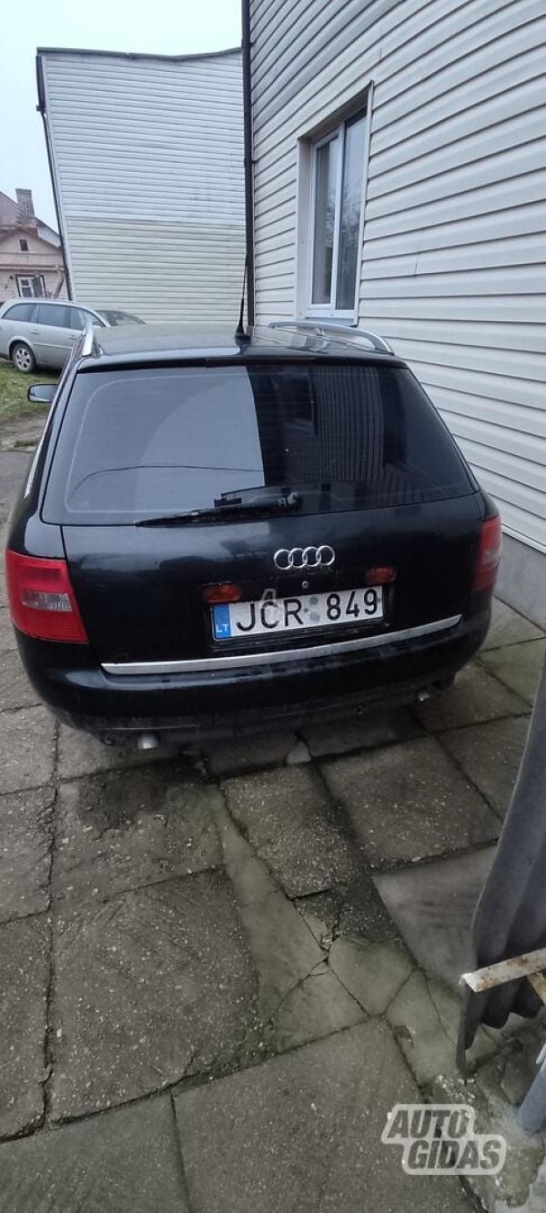 Black Audi A6 2004 in Kaunas, with an engine capacity of 2.50 L and mileage of 395 thousand km for 1800 €, photo 6 on AUTOMOTO.COM.LV