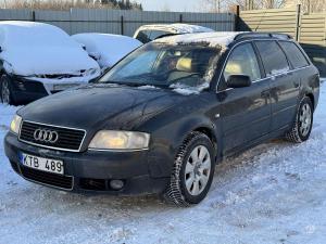 Melns Audi A6 2004 Šauļi, ar dzinēja tilpumu 2.50 L un nobraukumu 257 tūkst. km par 800 €, foto  vietnē AUTOMOTO.COM.LV