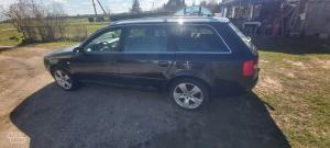 Black Audi A6 2004 in Anyksciai, with an engine capacity of 2.50 L and mileage of 443 thousand km for 1150 €, photo 4 on AUTOMOTO.COM.LV