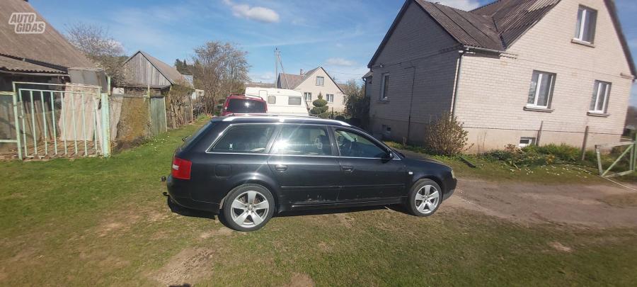 Black Audi A6 2004 in Anyksciai, with an engine capacity of 2.50 L and mileage of 443 thousand km for 1150 €, photo 5 on AUTOMOTO.COM.LV