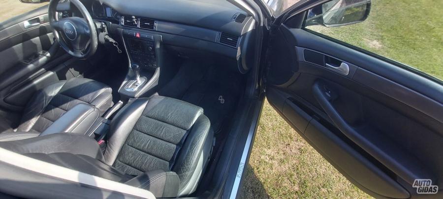 Black Audi A6 2004 in Anyksciai, with an engine capacity of 2.50 L and mileage of 443 thousand km for 1150 €, photo 7 on AUTOMOTO.COM.LV