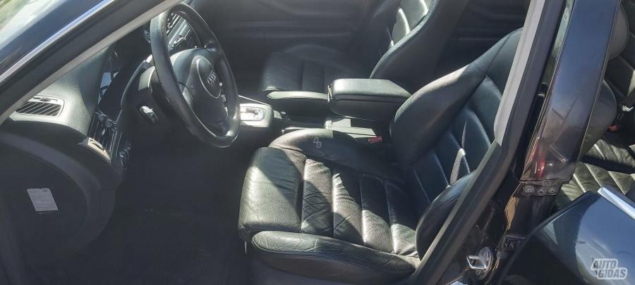 Black Audi A6 2004 in Anyksciai, with an engine capacity of 2.50 L and mileage of 443 thousand km for 1150 €, photo 13 on AUTOMOTO.COM.LV