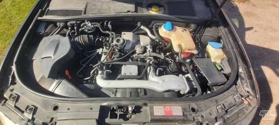 Black Audi A6 2004 in Anyksciai, with an engine capacity of 2.50 L and mileage of 443 thousand km for 1150 €, photo 17 on AUTOMOTO.COM.LV