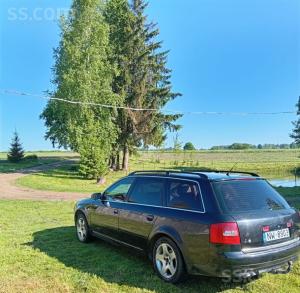 Black Audi A6 2004 in Ludza, with an engine capacity of 1.90 L and mileage of 480 thousand km for 1350 €, photo 5 on AUTOMOTO.COM.LV