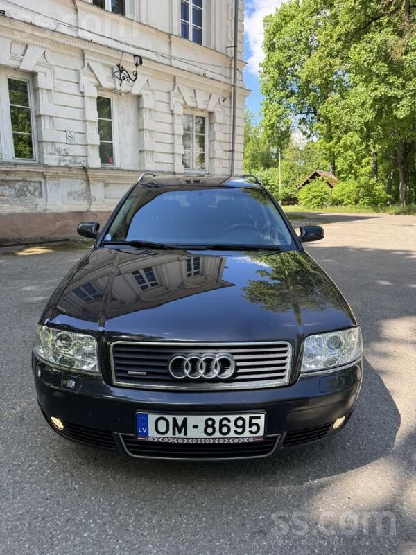 Melns Audi A6 2004 Jelgava, ar dzinēja tilpumu 2.50 L un nobraukumu 398 tūkst. km par 1850 €, foto 1 vietnē AUTOMOTO.COM.LV