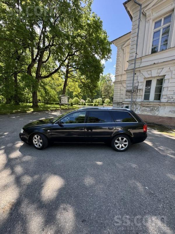 Melns Audi A6 2004 Jelgava, ar dzinēja tilpumu 2.50 L un nobraukumu 398 tūkst. km par 1850 €, foto 3 vietnē AUTOMOTO.COM.LV