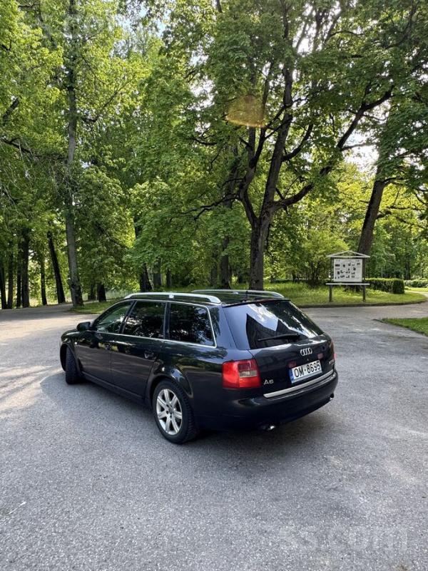 Melns Audi A6 2004 Jelgava, ar dzinēja tilpumu 2.50 L un nobraukumu 398 tūkst. km par 1850 €, foto 4 vietnē AUTOMOTO.COM.LV