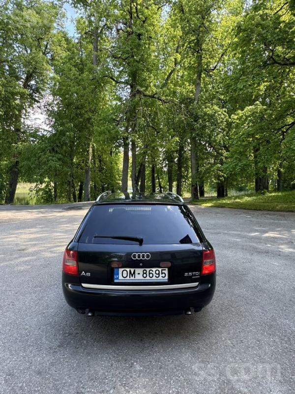 Melns Audi A6 2004 Jelgava, ar dzinēja tilpumu 2.50 L un nobraukumu 398 tūkst. km par 1850 €, foto 5 vietnē AUTOMOTO.COM.LV