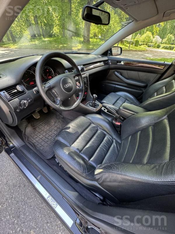Melns Audi A6 2004 Jelgava, ar dzinēja tilpumu 2.50 L un nobraukumu 398 tūkst. km par 1850 €, foto 9 vietnē AUTOMOTO.COM.LV