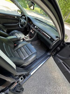 Black Audi A6 2004 in Jelgava, with an engine capacity of 2.50 L and mileage of 398 thousand km for 1850 €, photo 13 on AUTOMOTO.COM.LV