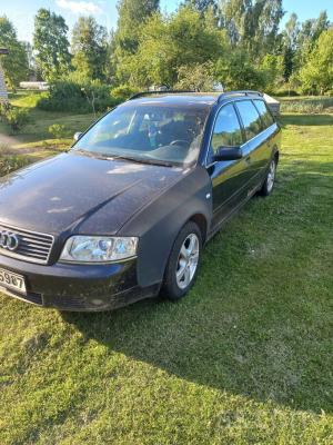 Black Audi A6 2004 in Madona, with an engine capacity of 1.90 L and mileage of 390 thousand km for 399 €, photo  on AUTOMOTO.COM.LV
