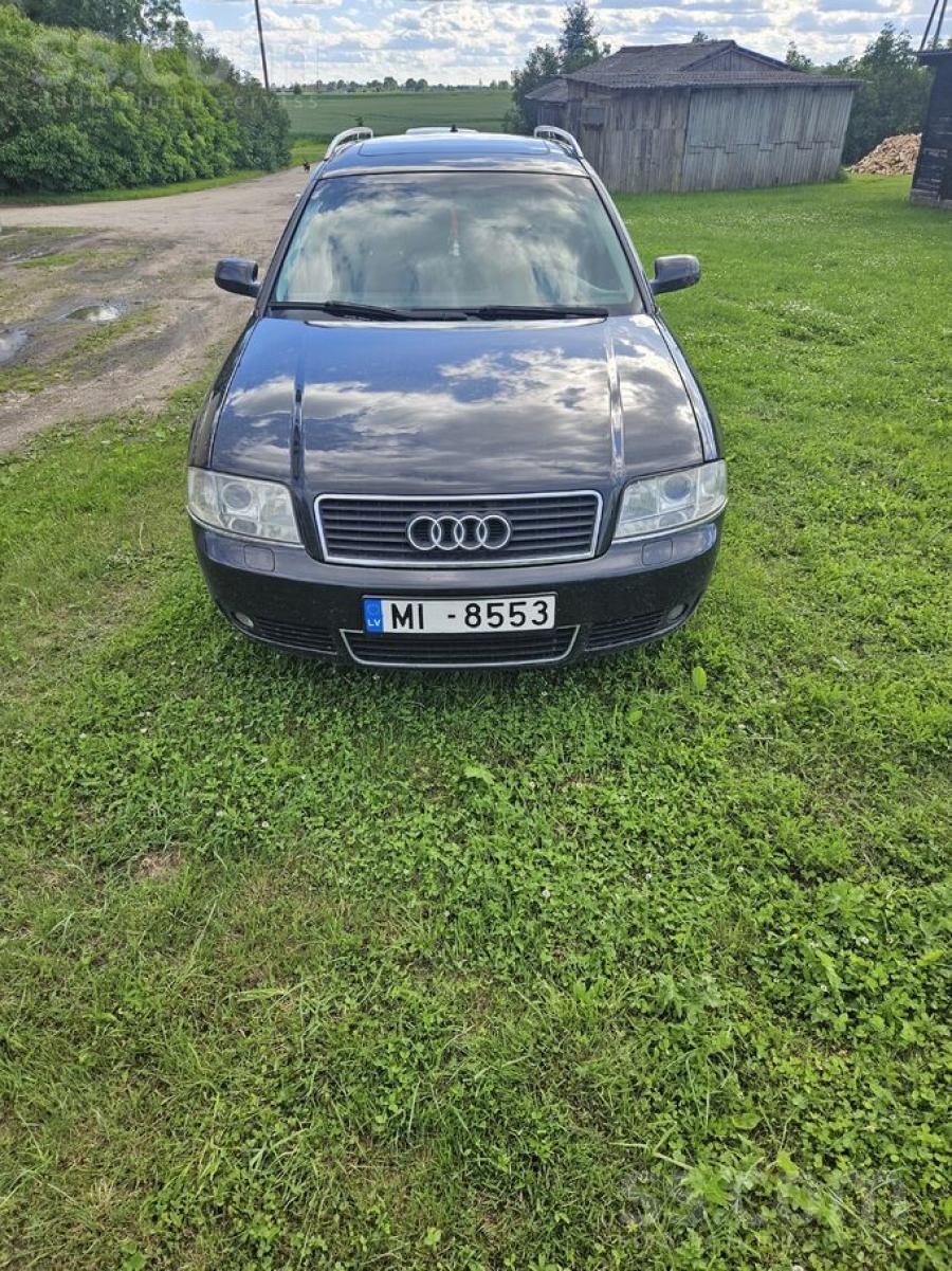 Melns Audi A6 2004 Jelgava, ar dzinēja tilpumu 2.50 L un nobraukumu 303 tūkst. km par 1250 €, foto 1 vietnē AUTOMOTO.COM.LV