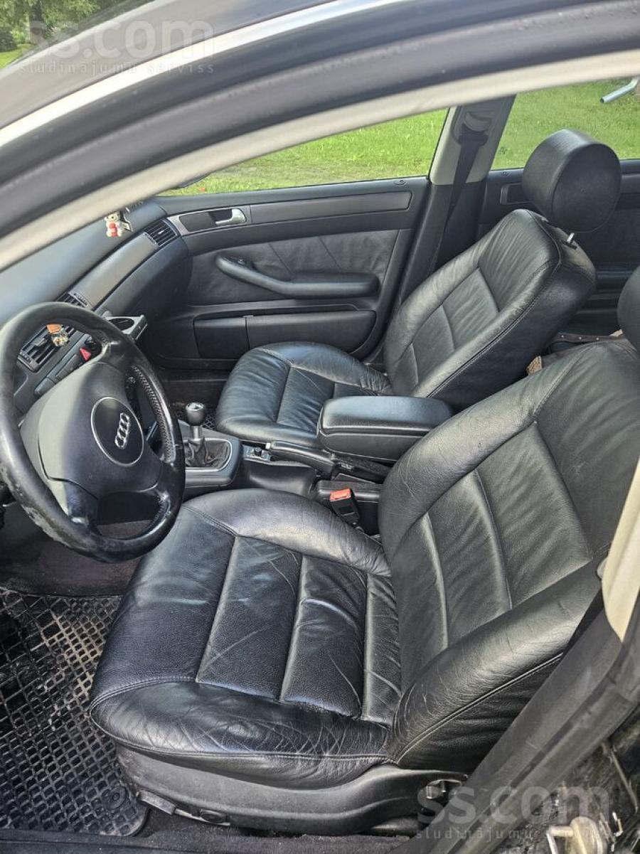 Melns Audi A6 2004 Jelgava, ar dzinēja tilpumu 2.50 L un nobraukumu 303 tūkst. km par 1250 €, foto 3 vietnē AUTOMOTO.COM.LV