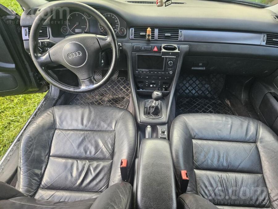 Melns Audi A6 2004 Jelgava, ar dzinēja tilpumu 2.50 L un nobraukumu 303 tūkst. km par 1250 €, foto 7 vietnē AUTOMOTO.COM.LV