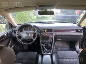 Black Audi A6 2004 in Riga, with an engine capacity of 2.50 L and mileage of 426 thousand km for 1024 €, photo 4 on AUTOMOTO.COM.LV