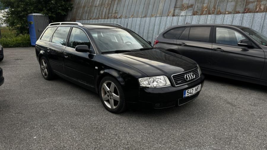 Black Audi A6 2004 in Tallinn, with an engine capacity of 0.13 L and mileage of 329 thousand km for 700 €, photo 12 on AUTOMOTO.COM.LV