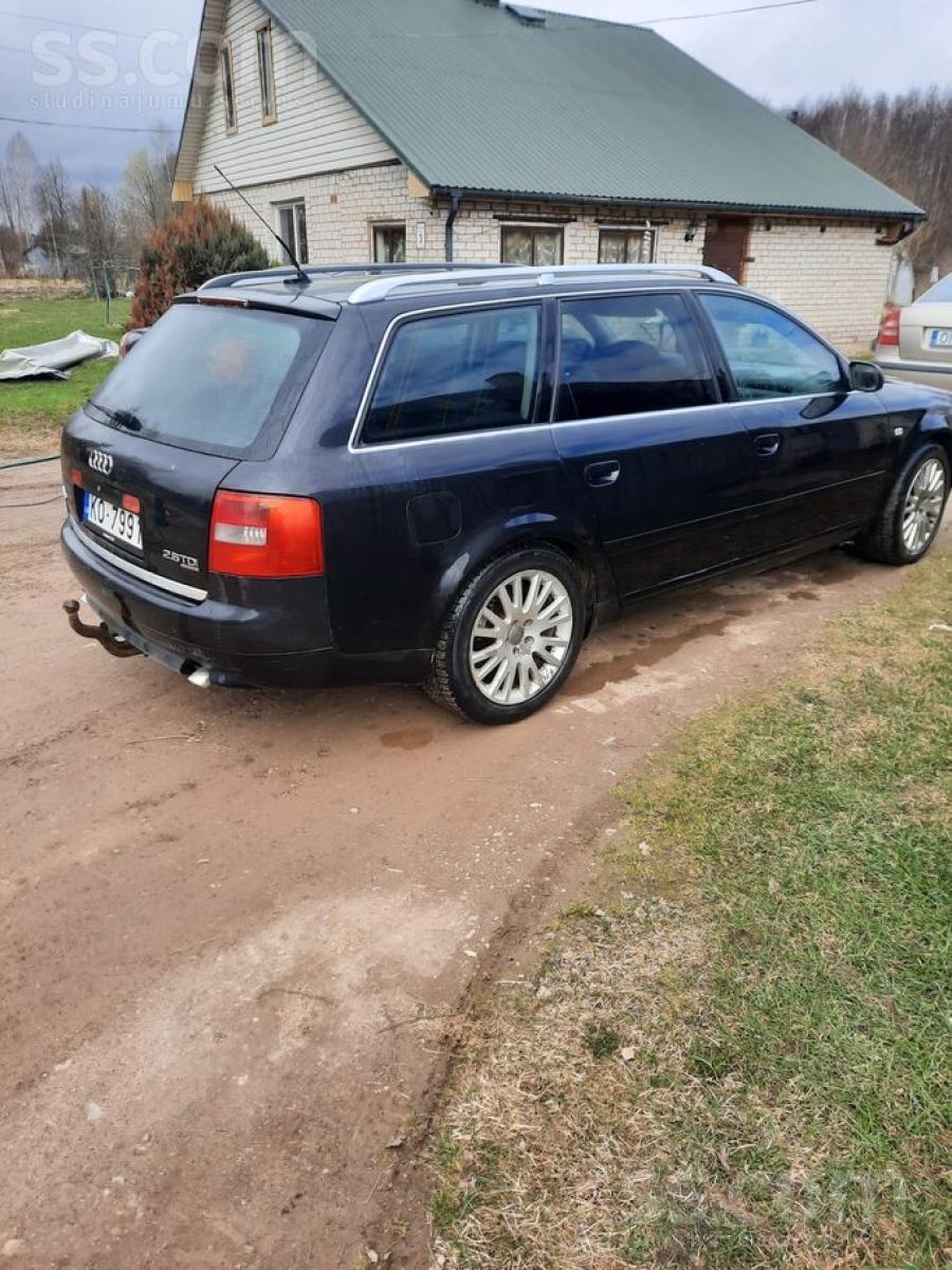 Melns Audi A6 2004 Balvi, ar dzinēja tilpumu 2.50 L un nobraukumu 334 tūkst. km par 1900 €, foto 1 vietnē AUTOMOTO.COM.LV
