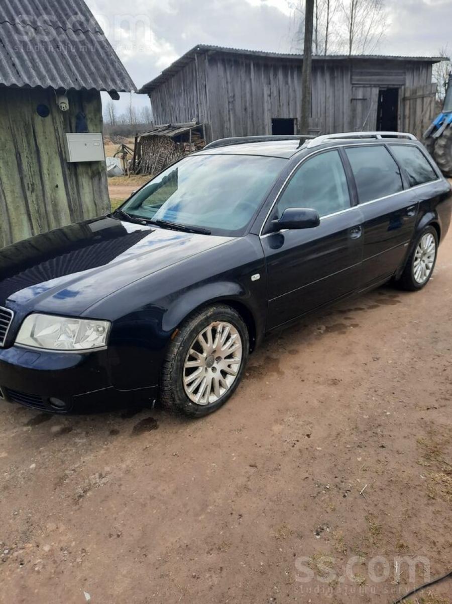 Melns Audi A6 2004 Balvi, ar dzinēja tilpumu 2.50 L un nobraukumu 334 tūkst. km par 1900 €, foto 3 vietnē AUTOMOTO.COM.LV