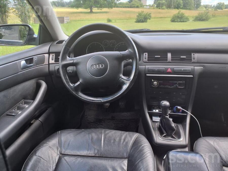 Melns Audi A6 2004 Rīga, ar dzinēja tilpumu 1.90 L un nobraukumu 293 tūkst. km par 890 €, foto 6 vietnē AUTOMOTO.COM.LV