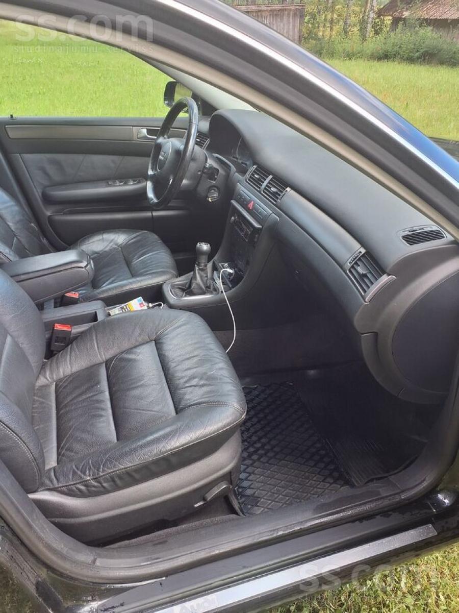 Melns Audi A6 2004 Rīga, ar dzinēja tilpumu 1.90 L un nobraukumu 293 tūkst. km par 890 €, foto 8 vietnē AUTOMOTO.COM.LV