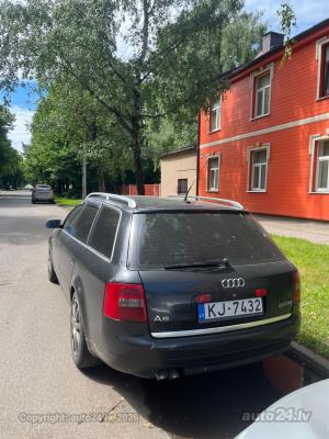 Black Audi A6 2004 in Riga, with an engine capacity of 2.50 L and mileage of 342 thousand km for 1400 €, photo 3 on AUTOMOTO.COM.LV