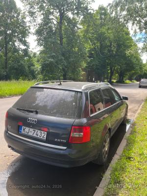 Black Audi A6 2004 in Riga, with an engine capacity of 2.50 L and mileage of 342 thousand km for 1400 €, photo 4 on AUTOMOTO.COM.LV