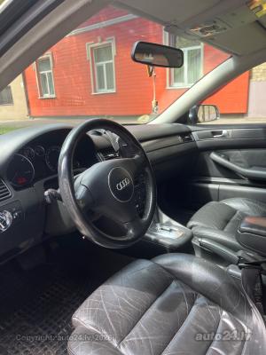 Black Audi A6 2004 in Riga, with an engine capacity of 2.50 L and mileage of 342 thousand km for 1400 €, photo 5 on AUTOMOTO.COM.LV