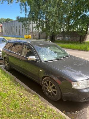 Black Audi A6 2004 in Riga, with an engine capacity of 2.50 L and mileage of 342 thousand km for 1400 €, photo 8 on AUTOMOTO.COM.LV