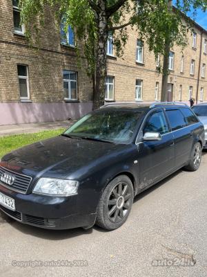 Black Audi A6 2004 in Riga, with an engine capacity of 2.50 L and mileage of 342 thousand km for 1400 €, photo 9 on AUTOMOTO.COM.LV
