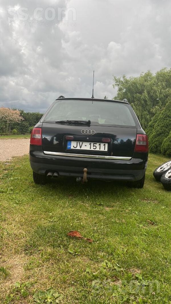 Black Audi A6 2004 in Ventspils, with an engine capacity of 1.90 L and mileage of 318 thousand km for 1500 €, photo 2 on AUTOMOTO.COM.LV