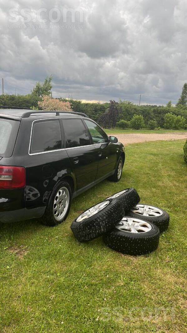 Black Audi A6 2004 in Ventspils, with an engine capacity of 1.90 L and mileage of 318 thousand km for 1500 €, photo 3 on AUTOMOTO.COM.LV
