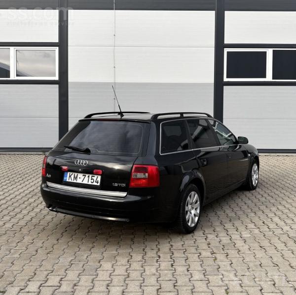 Black Audi A6 2004 in Balvi, with an engine capacity of 1.90 L and mileage of 295 thousand km for 2250 €, photo 3 on AUTOMOTO.COM.LV