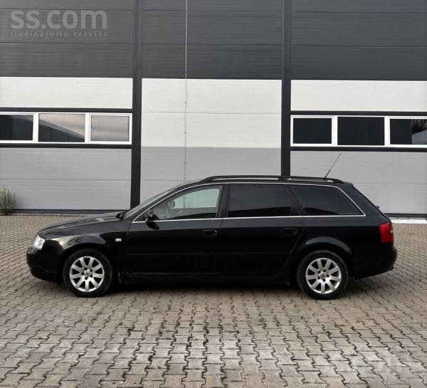Black Audi A6 2004 in Balvi, with an engine capacity of 1.90 L and mileage of 295 thousand km for 2250 €, photo 6 on AUTOMOTO.COM.LV