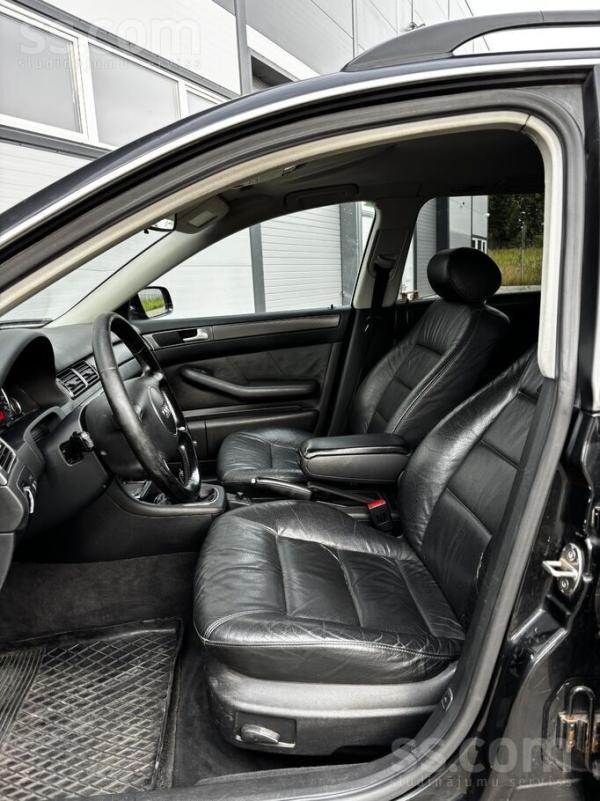 Black Audi A6 2004 in Balvi, with an engine capacity of 1.90 L and mileage of 295 thousand km for 2250 €, photo 7 on AUTOMOTO.COM.LV