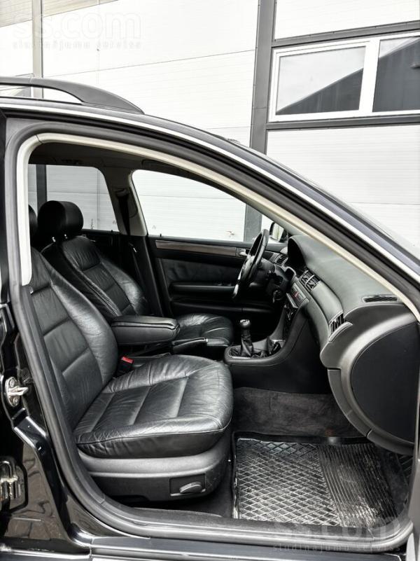 Black Audi A6 2004 in Balvi, with an engine capacity of 1.90 L and mileage of 295 thousand km for 2250 €, photo 8 on AUTOMOTO.COM.LV