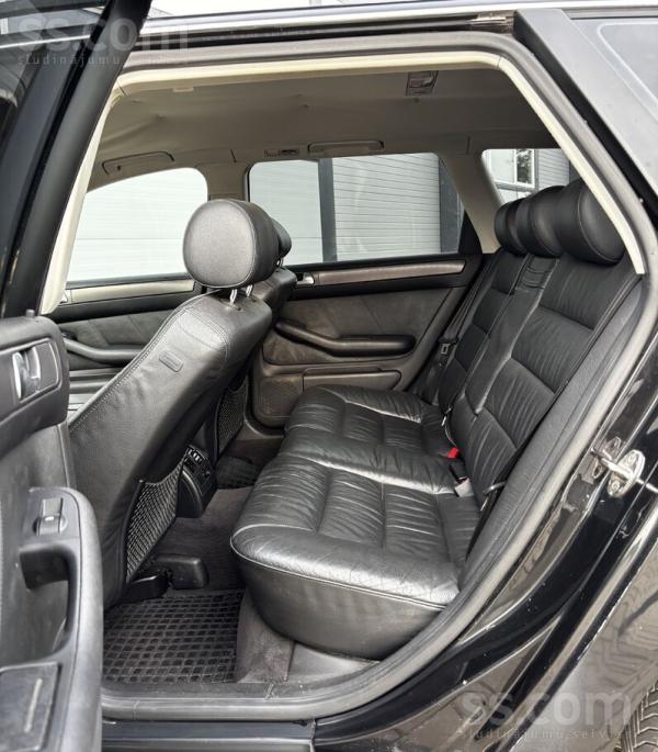 Black Audi A6 2004 in Balvi, with an engine capacity of 1.90 L and mileage of 295 thousand km for 2250 €, photo 9 on AUTOMOTO.COM.LV