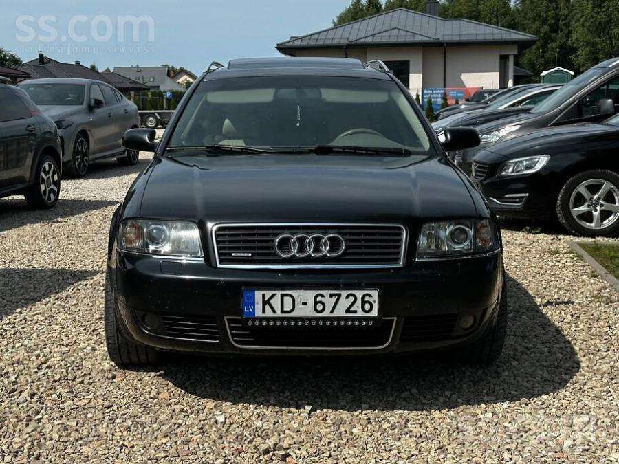 Melns Audi A6 2004 Jelgava, ar dzinēja tilpumu 2.50 L un nobraukumu 0 tūkst. km par 1490 €, foto 1 vietnē AUTOMOTO.COM.LV